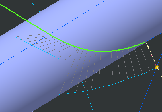 Solved: Warping a curve in a cylindrical surface - PTC Community