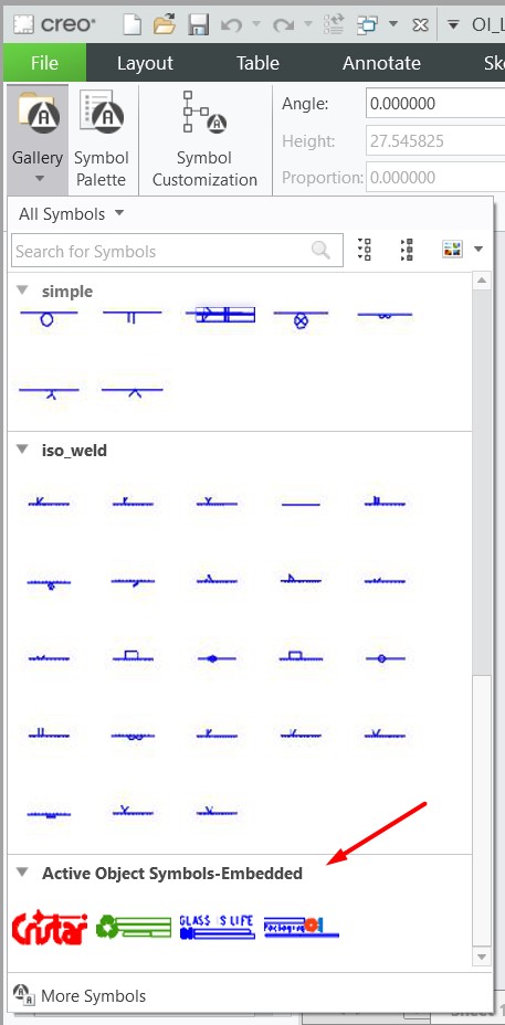 How can I create active object symbols embeded? - PTC Community