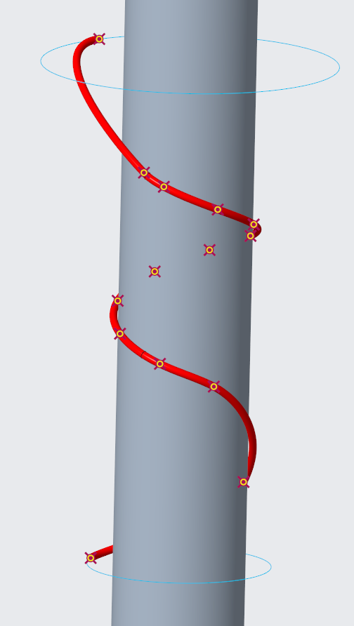 Solved: Warping a curve in a cylindrical surface - PTC Community