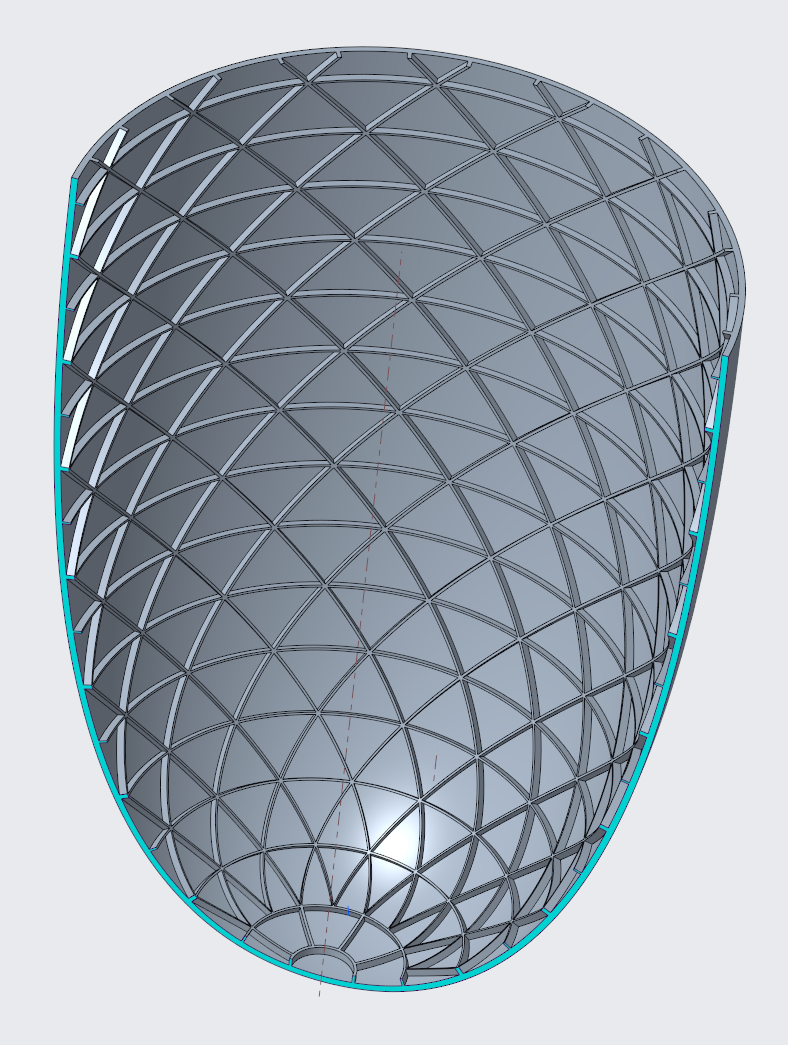 Creo Parametric Community Challenge 2 - Isogrid on... - PTC Community
