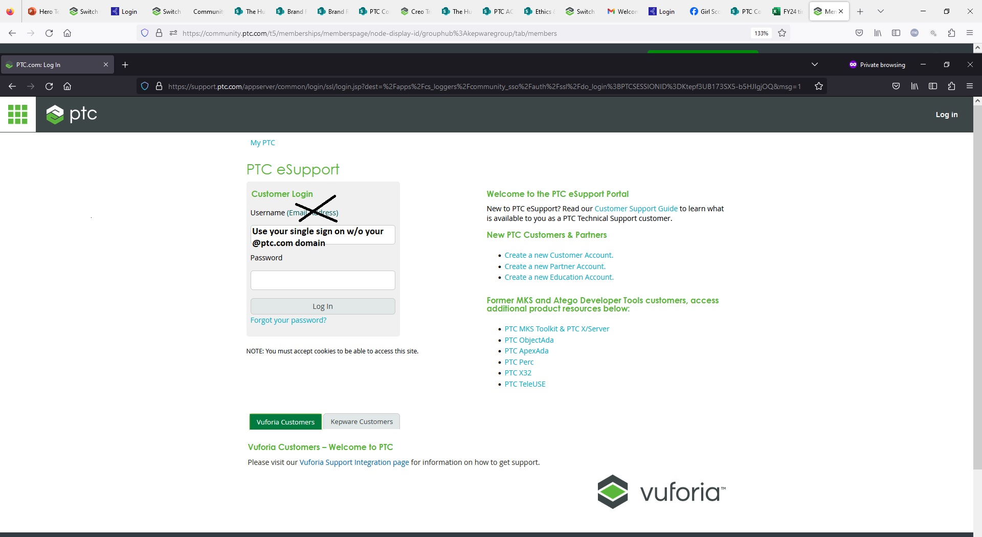 PTC Employee PTC Community Registration - PTC Community