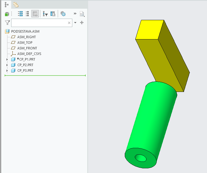 Activated parts transparency hides holes/outlines - PTC Community
