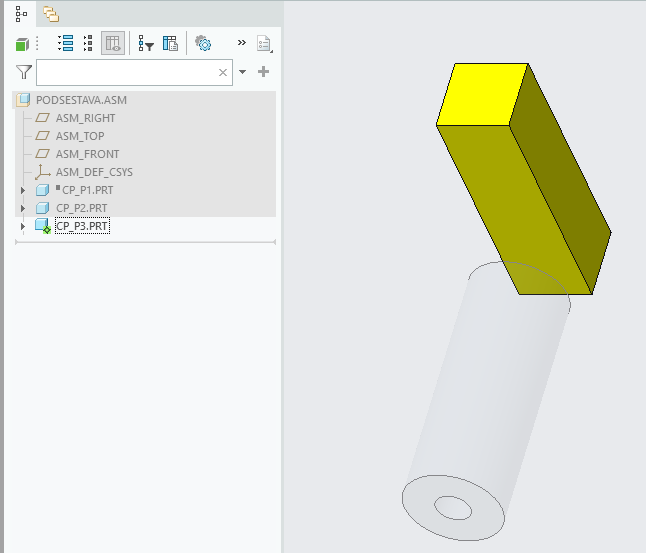Activated parts transparency hides holes/outlines - PTC Community