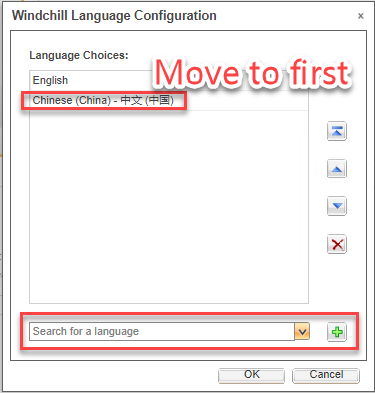 Solved: Windchill UI cannot be set to Chinese, it is alway... - PTC Community