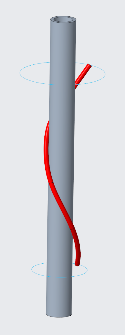 Solved: Warping a curve in a cylindrical surface - PTC Community
