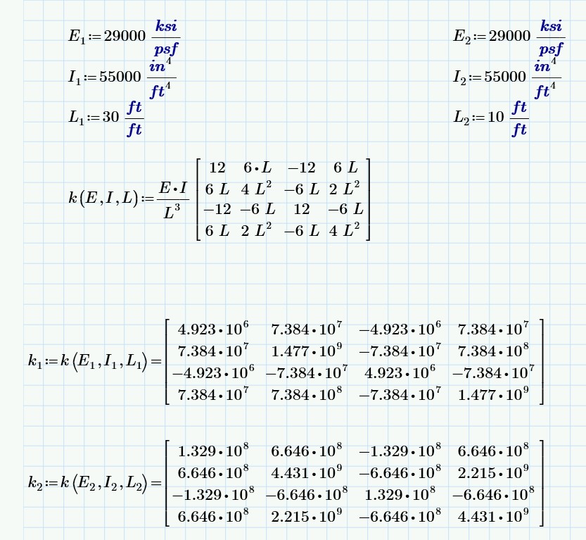 Solved: Operation on matrix with inconsistent units - PTC Community