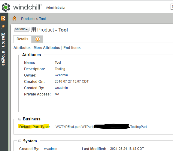 Solved: Autoassociate CAD to WTPart soft type - PTC Community