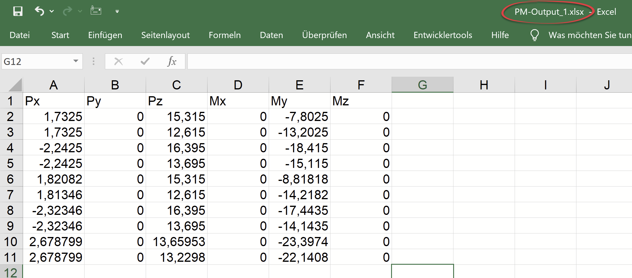 Solved: Matrix manipulation MathCad - PTC Community