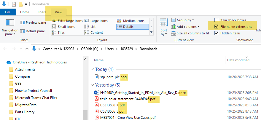Solved: Windows identifying STP files as CREO files - PTC Community