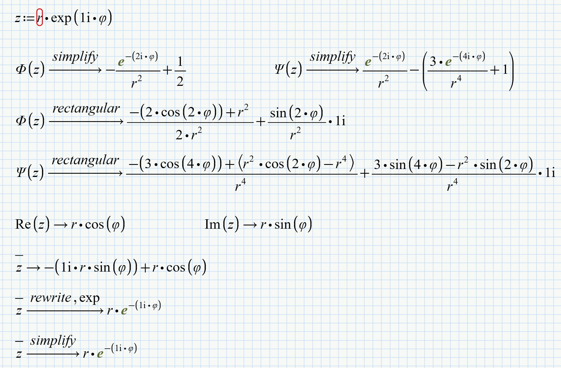 Solved: Symbolic operations with complex functions: conjug... - PTC Community