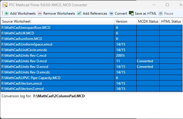 Solved: Python convertion .xmcd to .mcdx of multiple files... - PTC Community