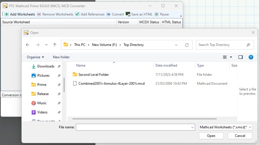 Solved: Python convertion .xmcd to .mcdx of multiple files... - PTC ...
