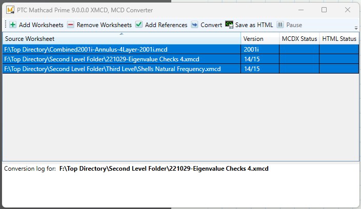 Solved: Python convertion .xmcd to .mcdx of multiple files... - PTC Community