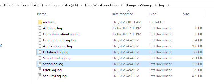 Solved Url Download Thingworx Scriptloglog File From Re Ptc