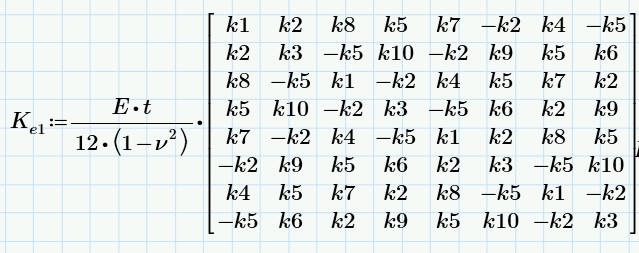 Solved: FEA - global stiffness matrix - PTC Community