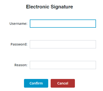 Solved: Confirmation pop-up with required electronic signa... - PTC ...