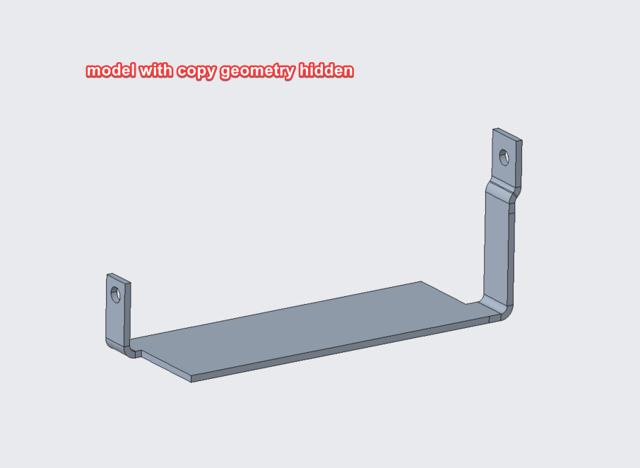 Solved: removing external copy geometry from drawing view. - PTC Community