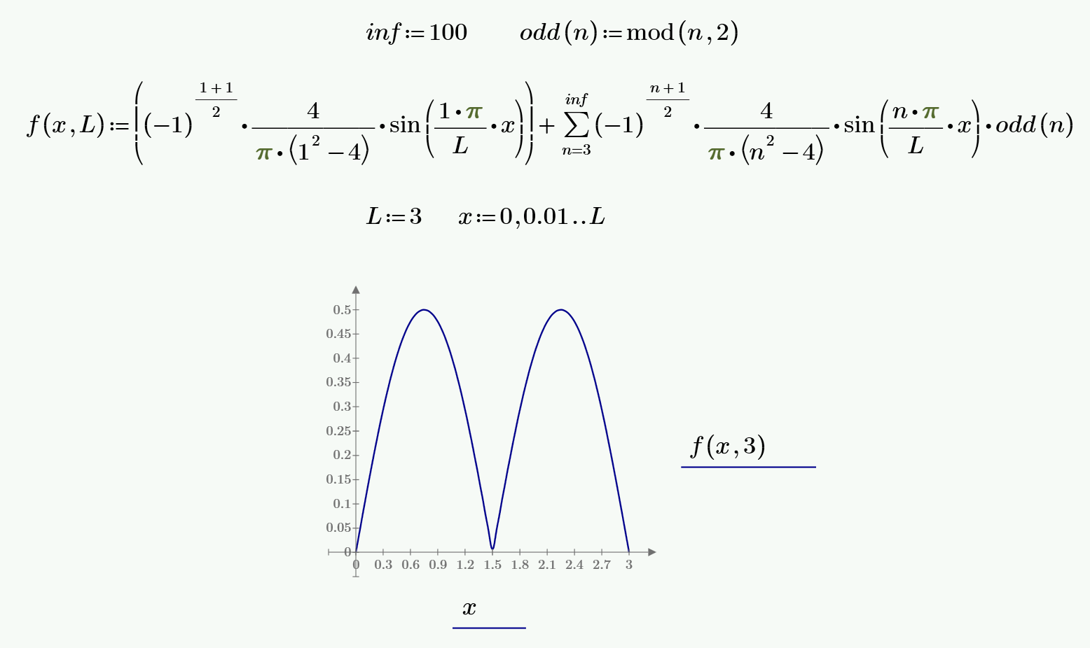 Solved: Odd summation without specific value - PTC Community