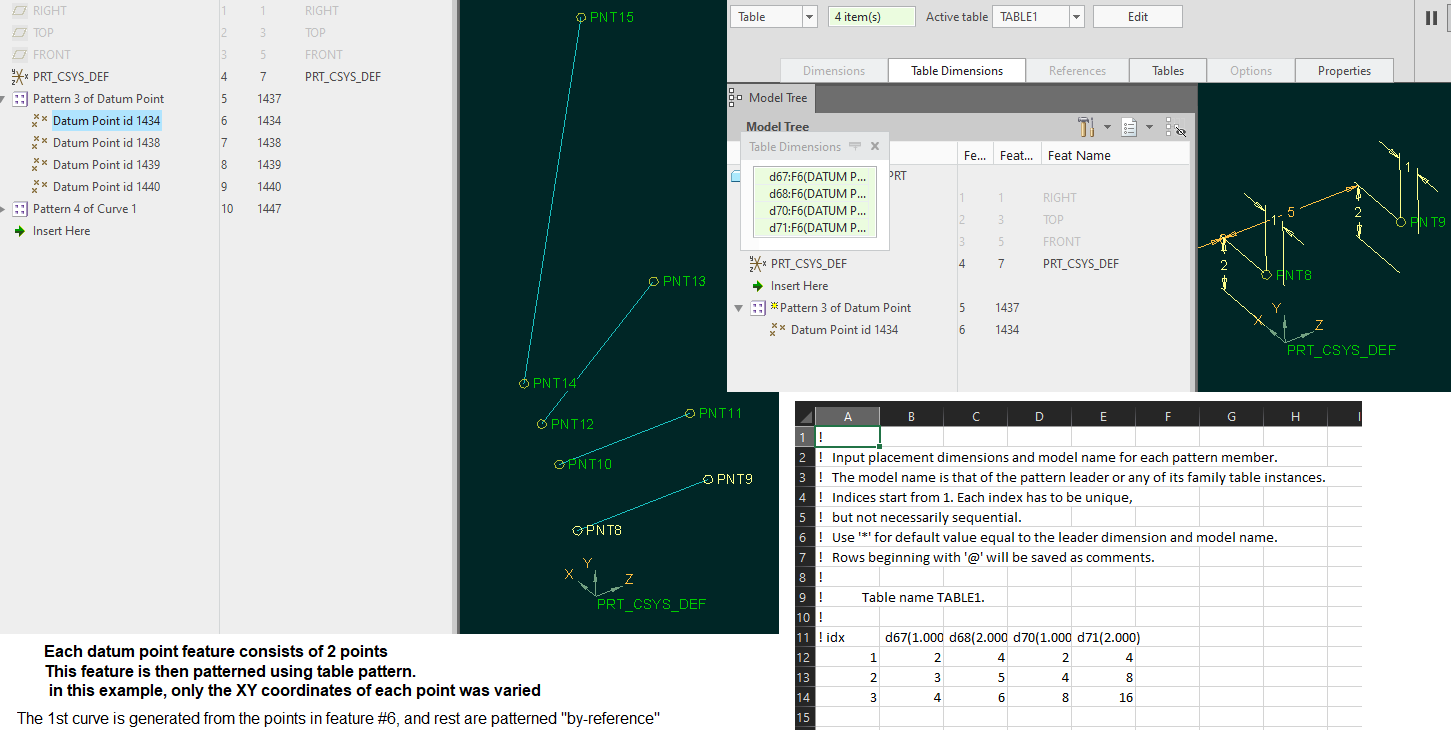 How To Pattern A Curve Attached To 2 Points That H Ptc Community