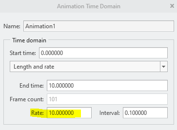 Solved: Creao Animation real time duration - PTC Community