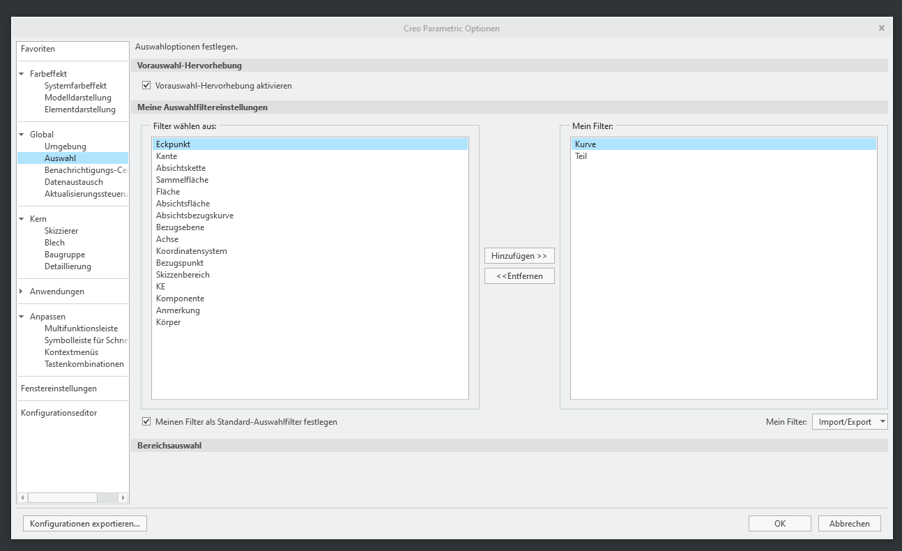 Creo 9 - how to select a part in an assembly? - PTC Community