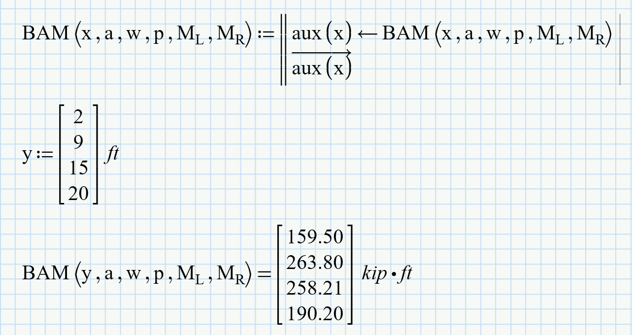 Solved: Simple beam analysis - moment equation...? - PTC Community
