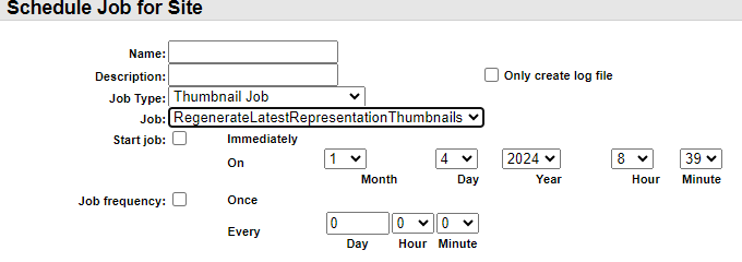 Solved: Thumbnail regeneration restarting every morning fr... - PTC Community