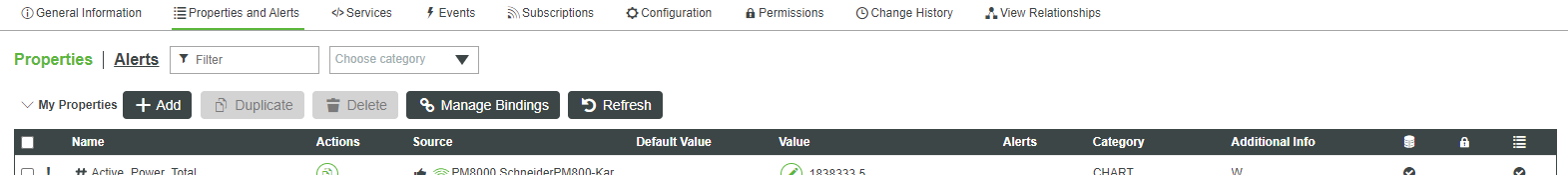 How can I retrieve active bound properties on a Th... - PTC Community