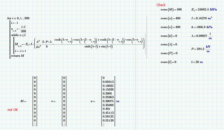 Defining Matrix Variable To Get Numerical Solution Ptc Community