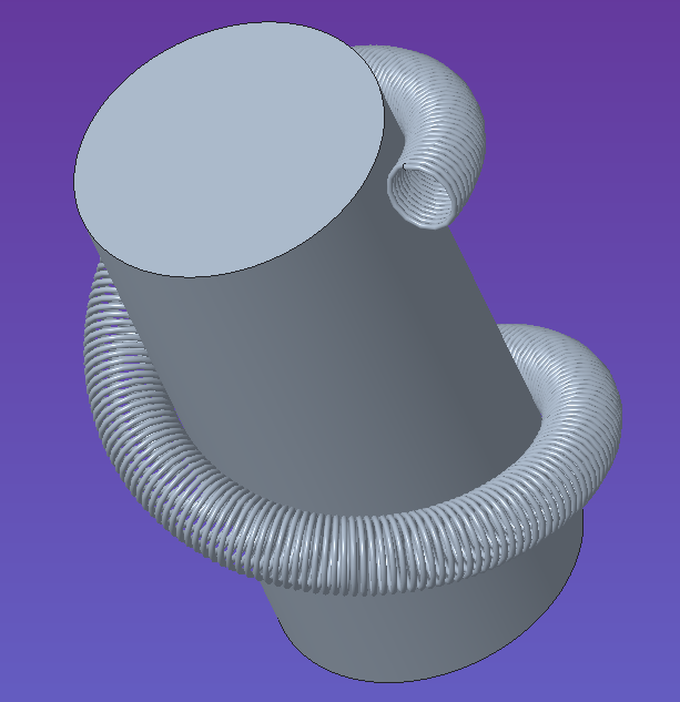 Solved: How to model a coiled extension spring - PTC Community