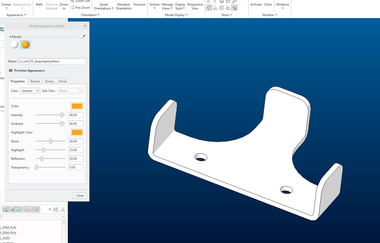 Part rendering – can’t change the part colour - PTC Community