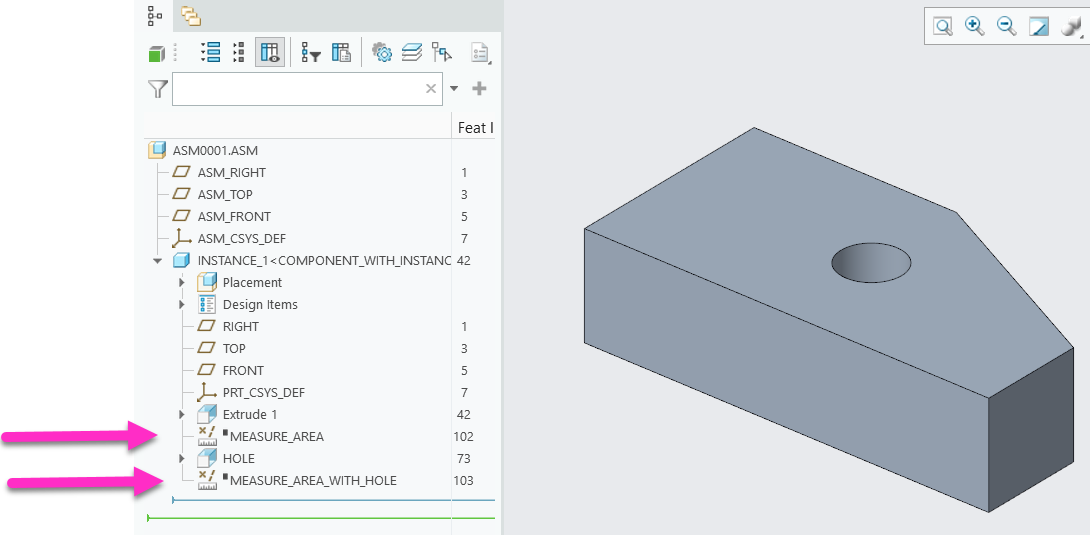 Solved: Using analysis feature values in assembly - PTC Community