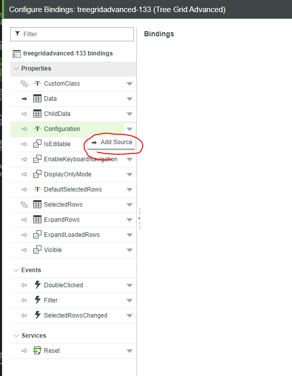 Solved Tree Grid Advanced Code Generated Config Ptc Community
