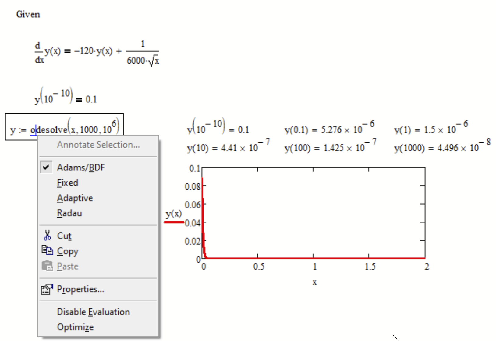 Solved Ode Error Ptc Community 