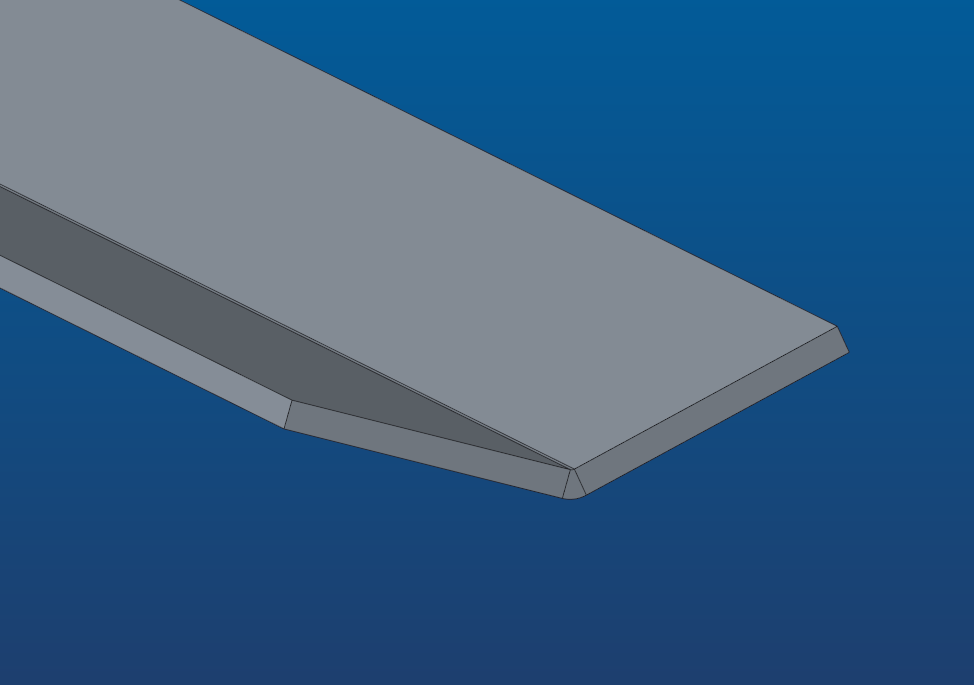 Sheet Metal Vee Crease to Flat Transition - PTC Community