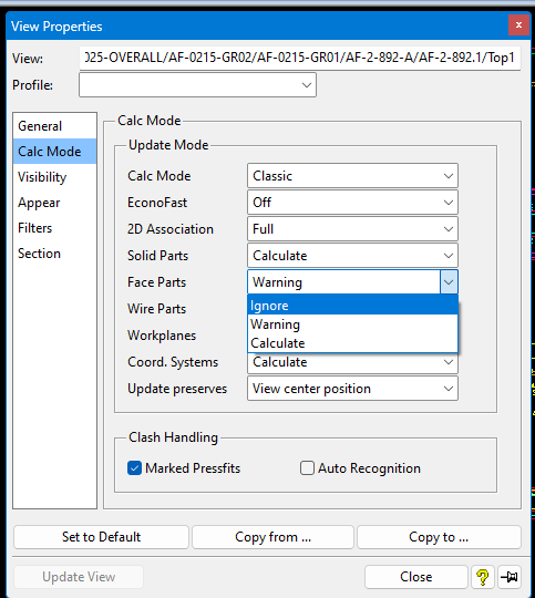 Error When Updating A View Empty Part Ptc Community