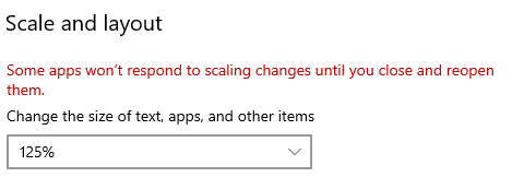 Solved: Windows Display Zoom and odd Workspace behavior - PTC Community