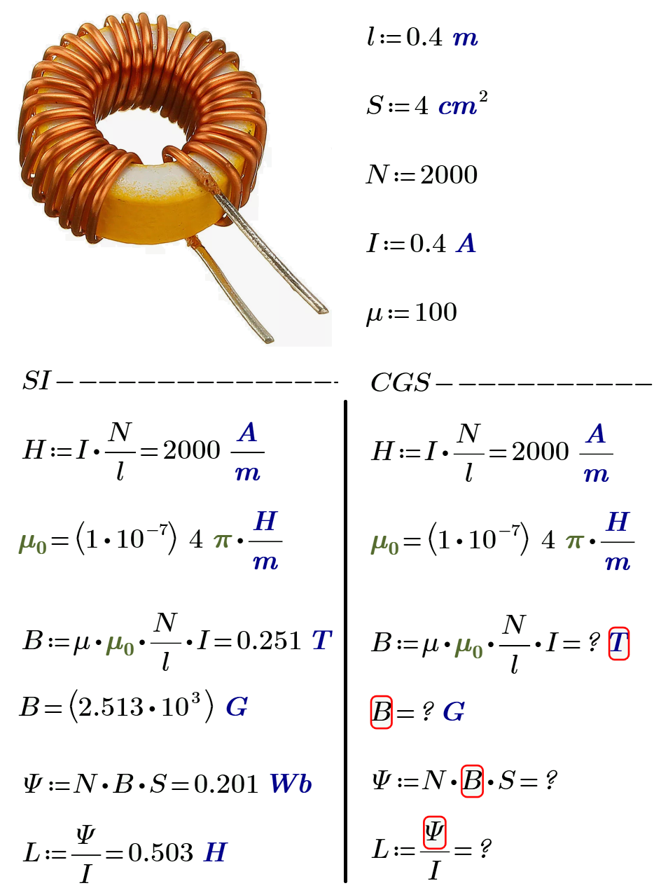 Solved: One magnetic task: SI vs CGS - PTC Community