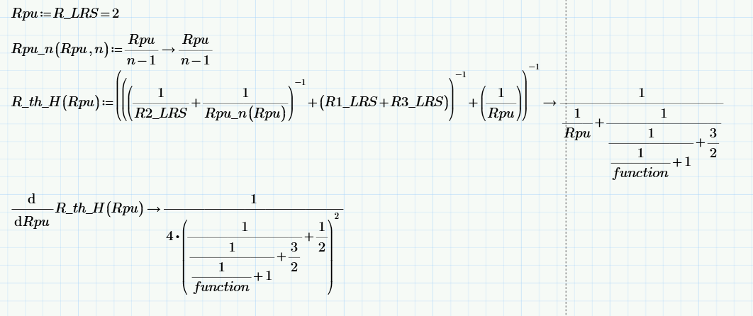 Variable in Mathcad and Symbollic Differentiation - PTC Community