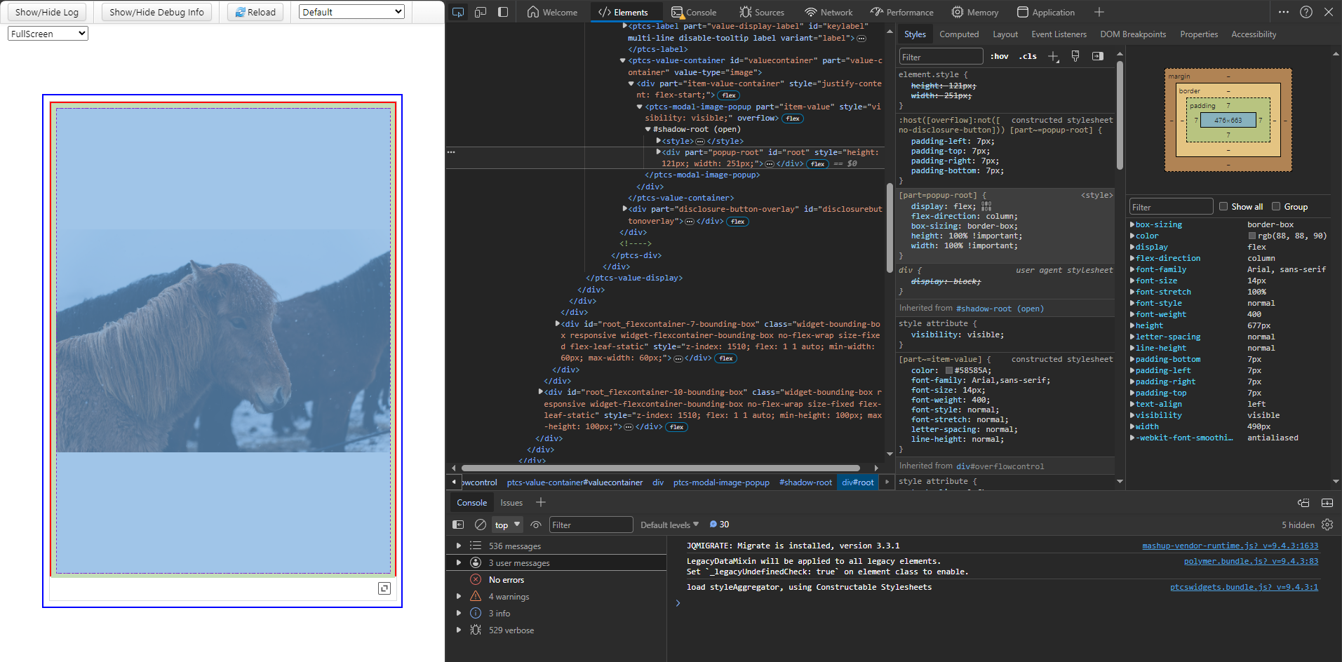 Solved Getting The Picture Inside Valuedisplay Widget Ptc Community 