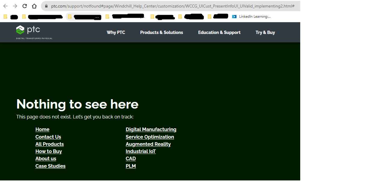 Solved: Hide/Remove customized action from Project Link fo... - PTC Community
