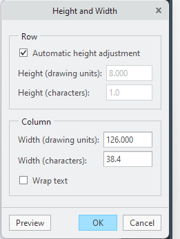 Automatic Height Adjust - change cell "padding"? - PTC Community