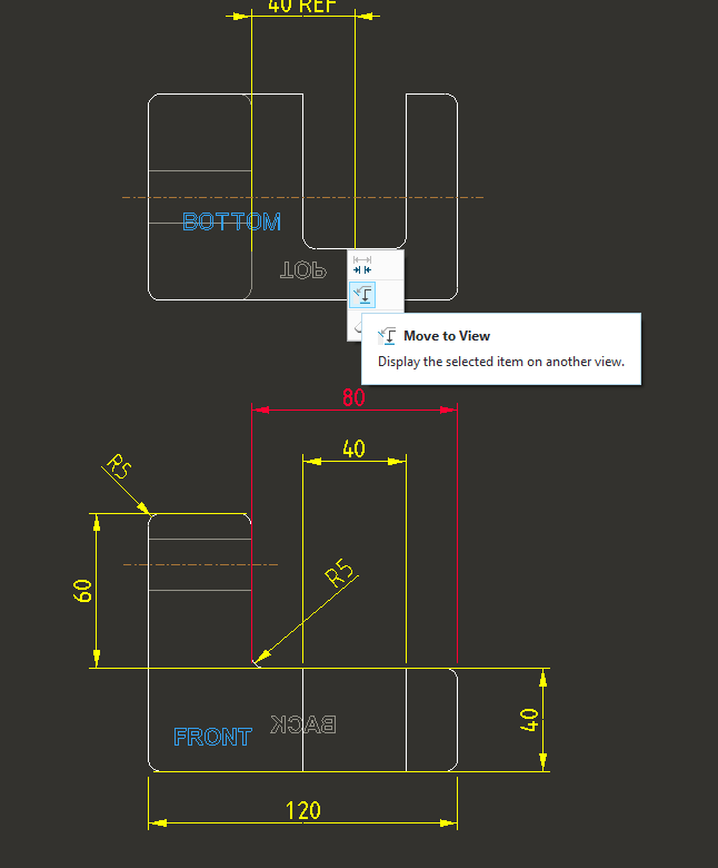 Solved: PLACEMENT OF DIMENSIONS IN DRAWING VIEWS - PTC Community