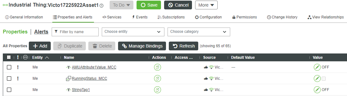 Solved Amu Asset Status Configuration Ptc Community