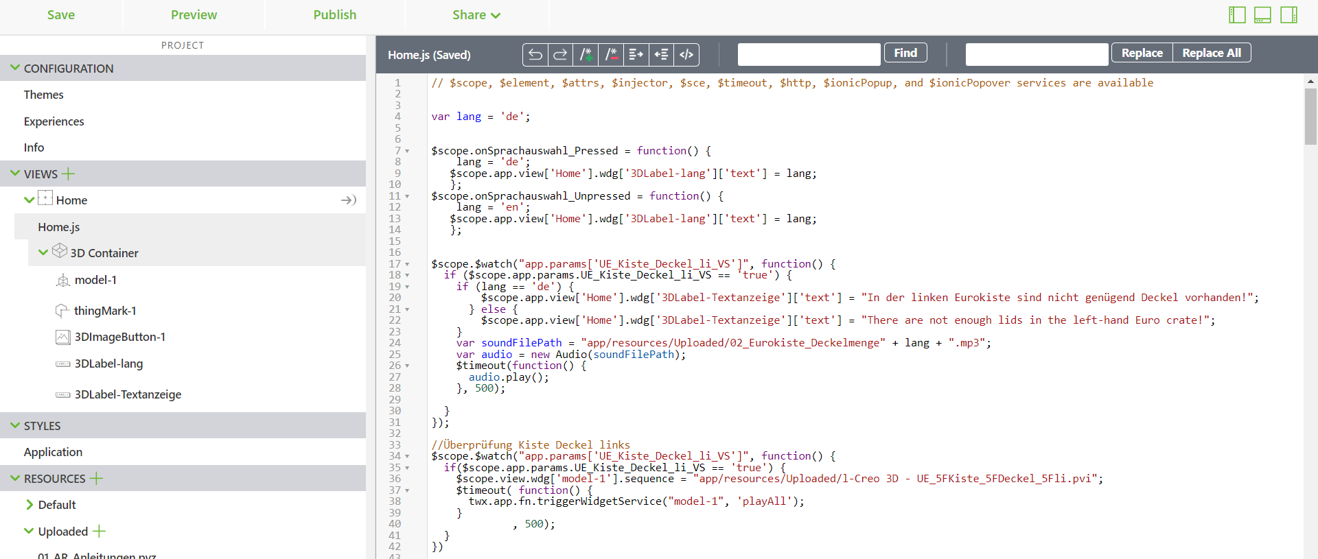 Solved: How to show/hide a waypoint and play specific sequ... - PTC Community