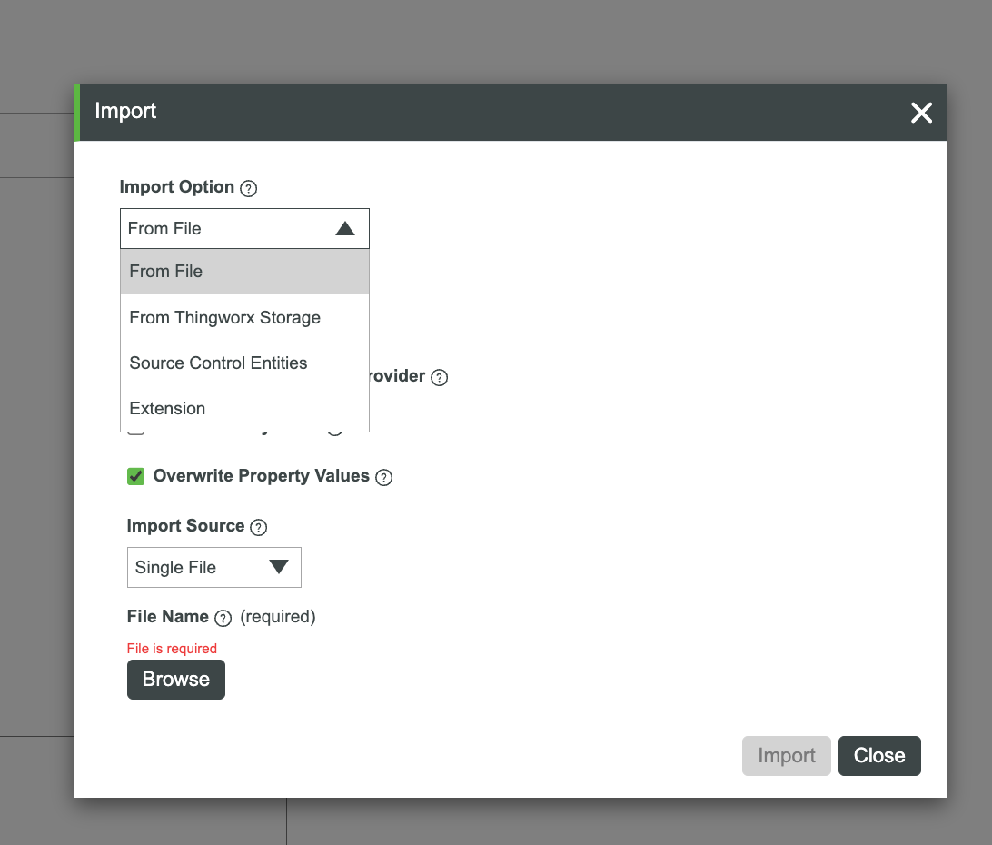 Solved: Import Data from Excel sheet to Thingworx DATATABL... - PTC Community