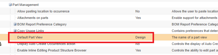 Solved: Allocated part shows design view in structure (Win... - PTC Community