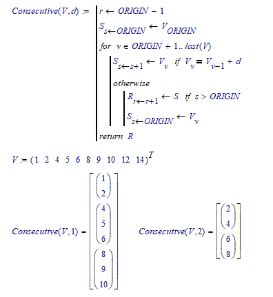 Solved: Find consecutive values in a matrix - PTC Community