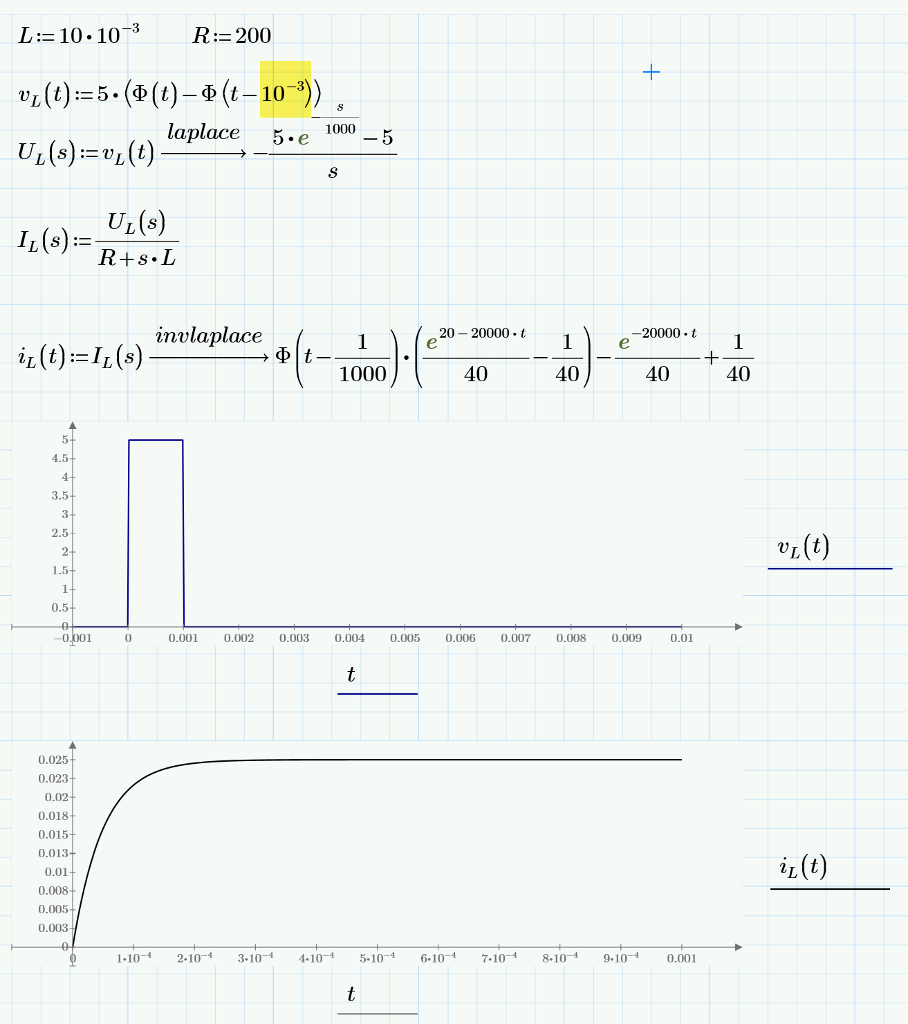 Laplace transform problem. Does not get invlaplace... - PTC Community