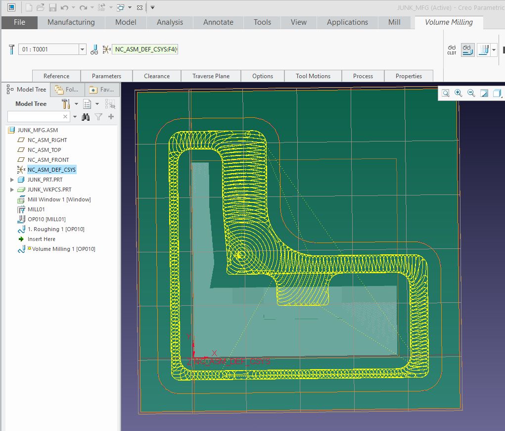 Creo4 - roughing/window machining - PTC Community